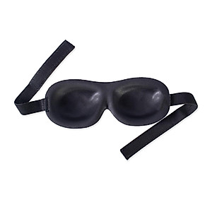 Bucky Ultralight & Comfortable Contoured Sleep Eye Mask, Gold Eyelash, One Size,5824