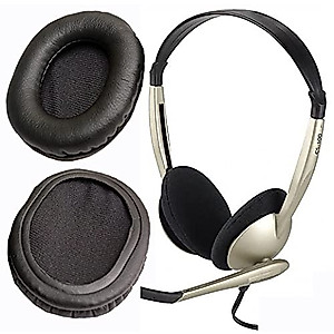 V-MOTA Earpads Compatible with Koss CS100 CS80 CS95 CS90 CS100-USB Headphones,Replacement Leather Cushions Repair Parts (1 Pair)
