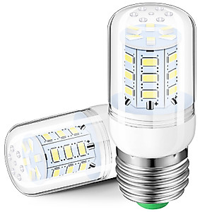 Charniol 2 Pieces 5304511738 LED Light Bulb 3.5W E27 Refrigerator Light Bulb Replace Compatible with Refrigerator PS12364857 AP6278388, 110V-240V White Light