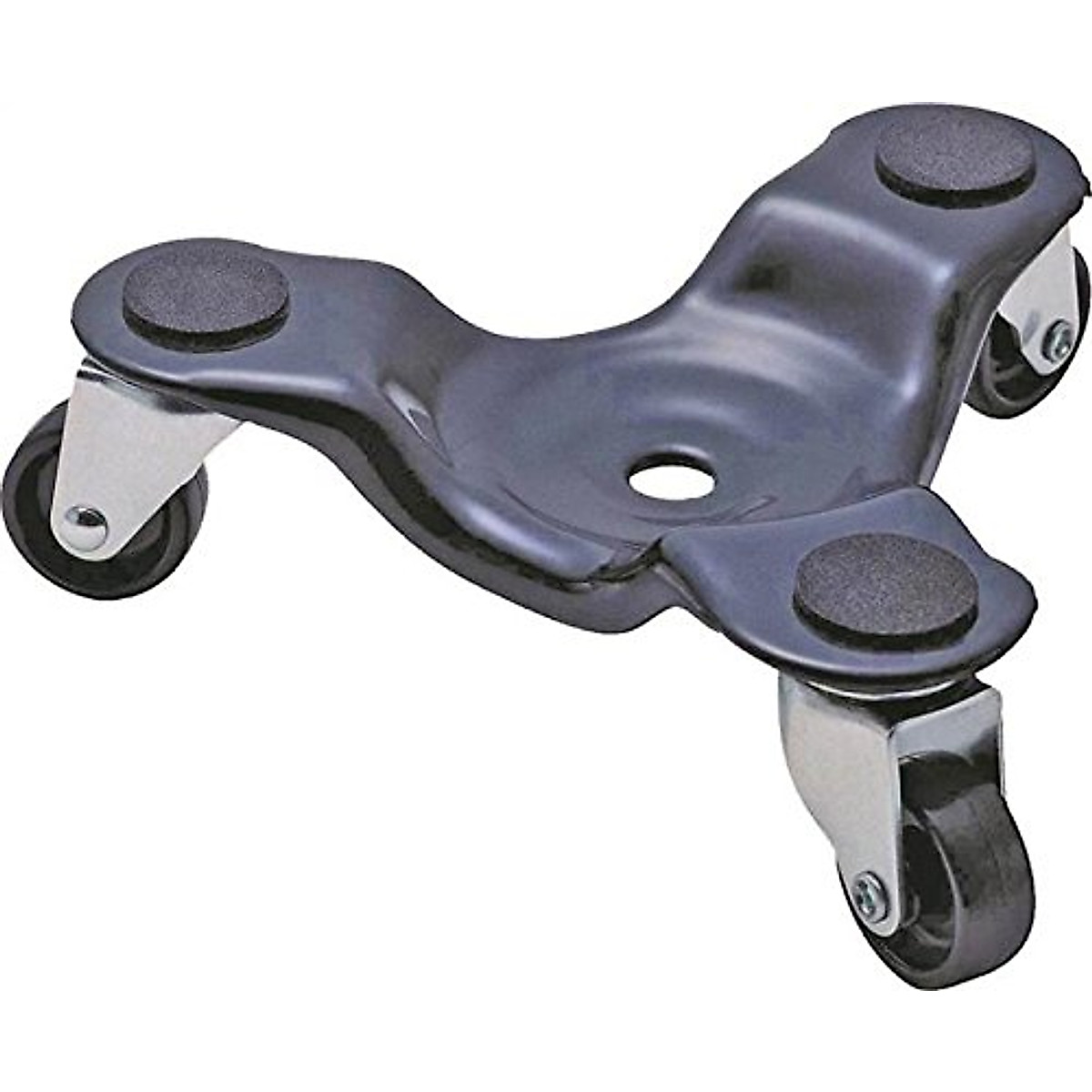 Rocky Mountain Goods 3 Wheel Furniture Dolly with Casters - 12” - 300 Pound Capacity - Larger Wheels for Easier Moving - Moving Dolly with Caster Steel Ball Bearings - Cushion Pads (1 Dolly)