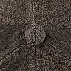 Stetson Liberty Leather Cap Men brown One Size