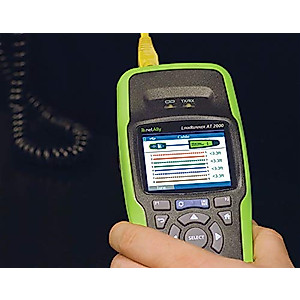 NetAlly LRAT-2000 LinkRunner AT Copper and Fiber Ethernet Network Tester, Green