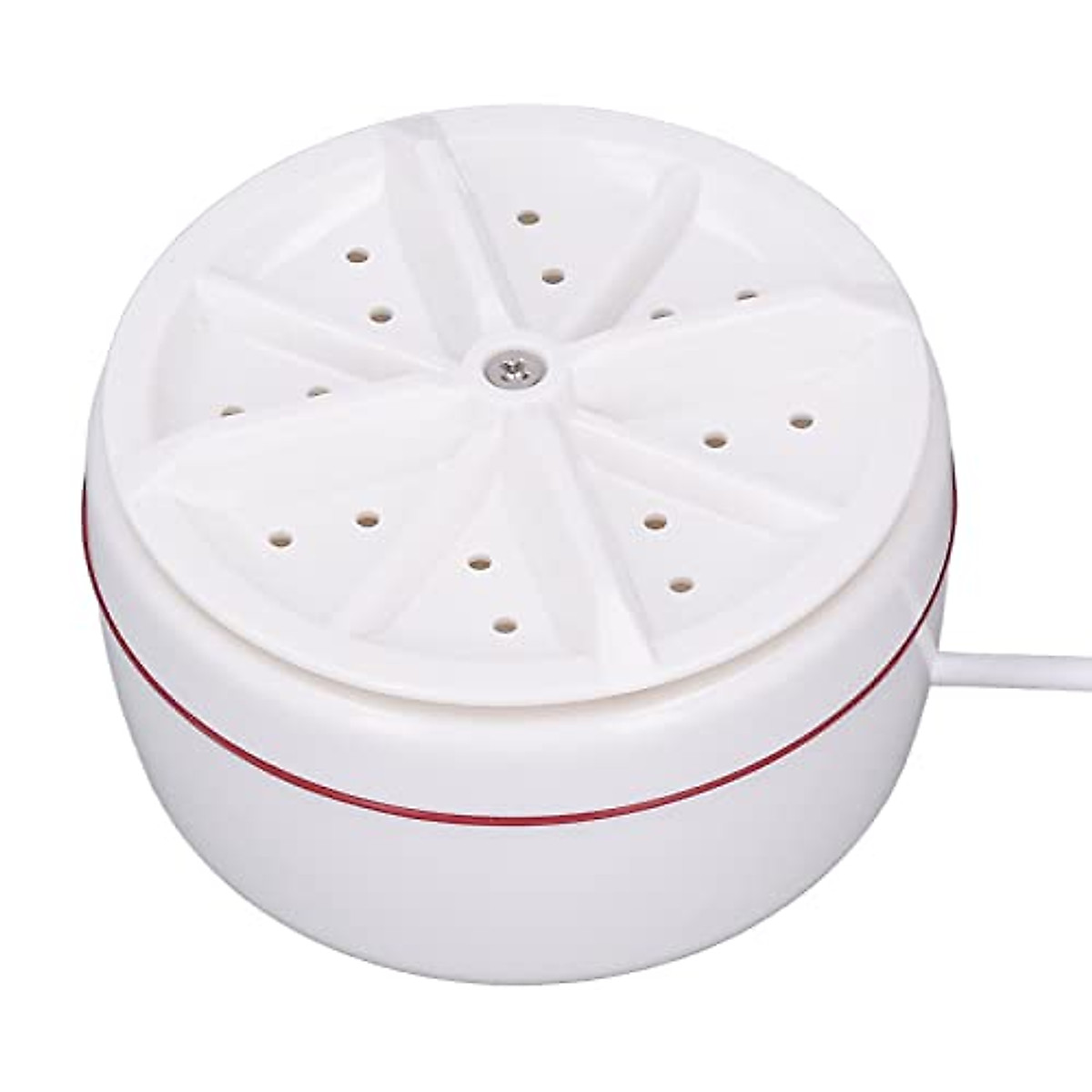 Luqeeg Portable Washing Machine, Sonicleaning Mini Washing Machine with Sucking Disc Automatic Folding Baby Clothes Underwear Washing Tub USB Low Noise Small Washer for Camping, Travelling, Apartment