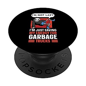 Garbage Truck Trash Collector Recycling Waste Management PopSockets Swappable PopGrip