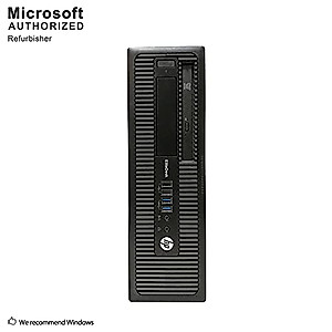 HP EliteDesk 800 G1 Small Form Desktop Computer Tower PC, (Intel Quad Core i5-4570, 16GB Ram, 1TB Solid State SSD, WiFi) Win 10 Pro (Renewed)