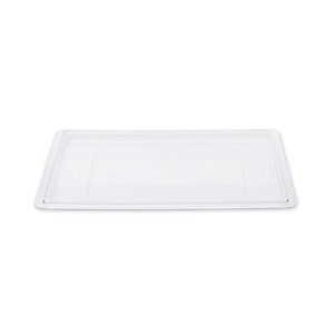 Rubbermaid Commercial Products Food Storage Box Lid for 8.5, 12.5, 16.5, and 21.5 Gallon Sizes, Clear (FG330200CLR)