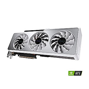 GIGABYTE GeForce RTX 3070 Ti Vision OC 8G Graphics Card, WINDFORCE 3X Cooling System, 8GB 256-bit GDDR6X, GV-N307TVISION OC-8GD Video Card