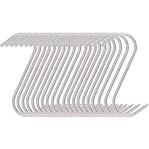 20Pcs 5 Inches Stainless Steel Butcher Hook, Stainless Steel Butcher Hooks for Meat Processing