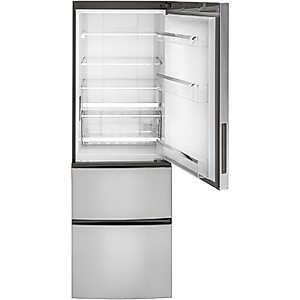 GE GLE12HSPSS / GLE12HSPSS / GLE12HSPSS 11.9 Cu. Ft. Bottom-Freezer Refrigerator Stainless Steel