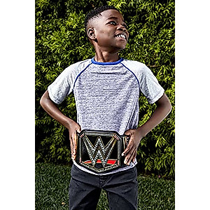 WWE Championship Role Play Title Belt with Adjustable Strap for Kids [Amazon Exclusive]
