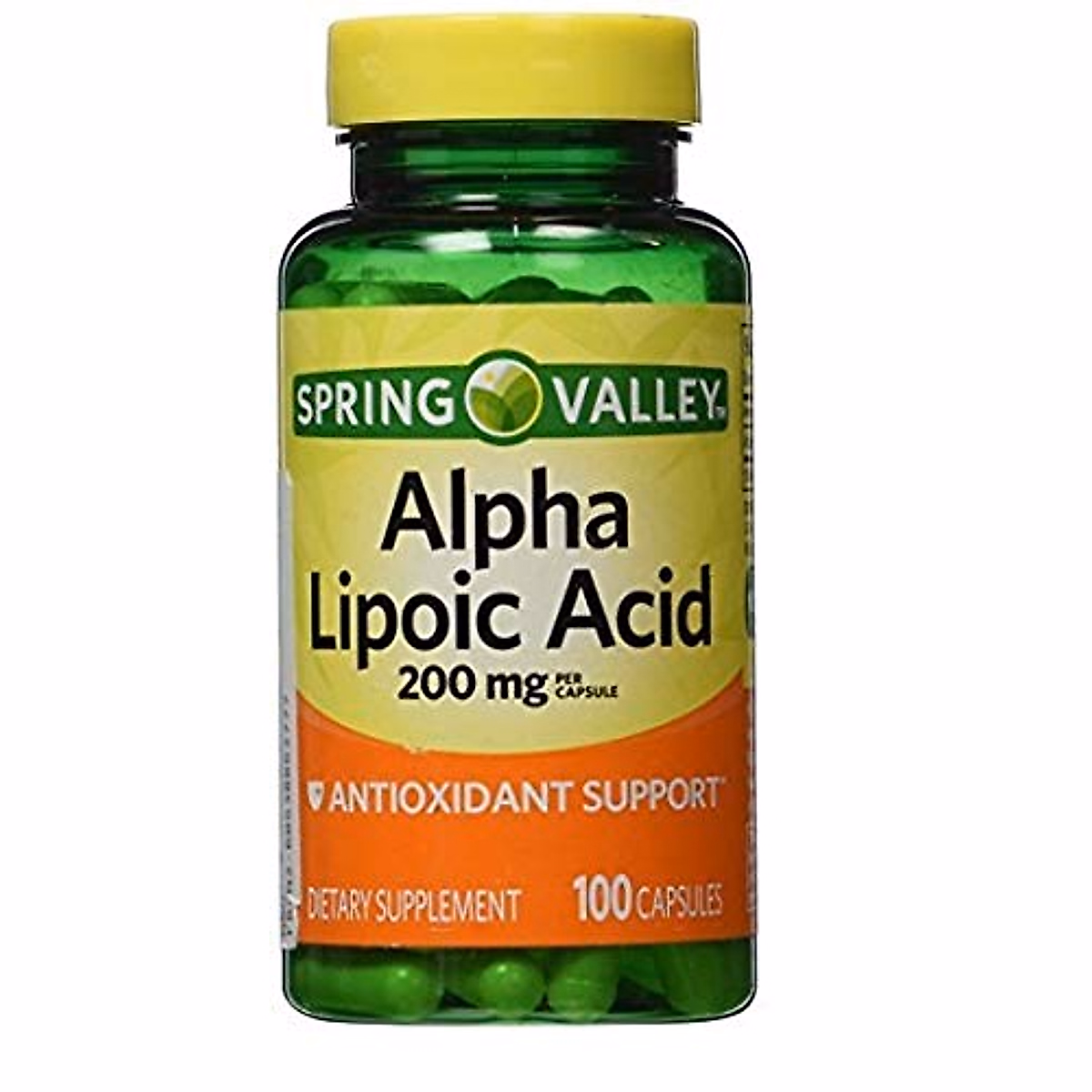 Spring Valley - Alpha Lipoic Acid 200 mg, 100 Capsules by Spring Valley