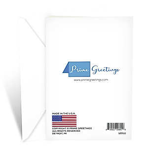Prime Greetings Funny Dog Birthday Card Pun With Wiener, Made in America, Eco-Friendly, Thick Card Stock with Premium Envelope 5in x 7.75in, Packaged in Protective Mailer