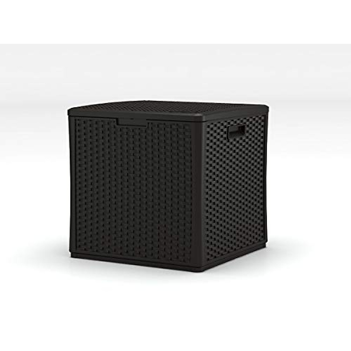 Suncast 60 Gallon Resin Outdoor Patio Storage Box, Java