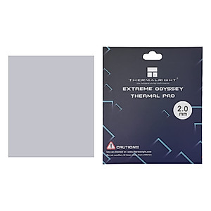 Thermalright Thermal Pad 12.8 W/mK Silicone Thermal Pads Non Conductive Heat Dissipation Silicone Pad for PC Laptop Heatsink/GPU/CPU/LED Graphics Card Silicone Grease Pad Multi-Size(120x120x2.0mm)