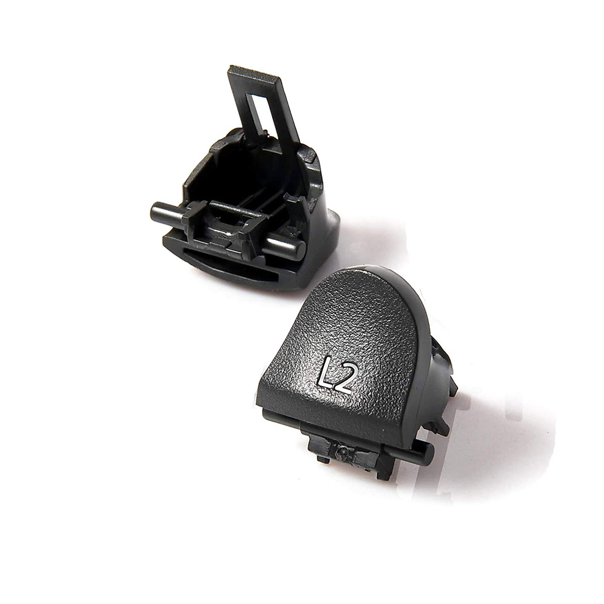 UOPTR L2 R2 Trigger Springs Button Set Replacement Part for PS4 PRO Playstation 4 (JDS-040 JDM-040) black