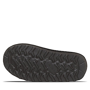 BEARPAW Elle Toddler Black Size 12 | Toddler's Boot Classic Suede with Zipper | Kid's Slip On Boot | Comfortable Winter Boot