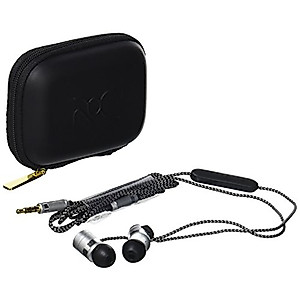 ROC Model III - Silver by Cristiano Ronaldo Wired Sport Earbuds in-Ear Headphones New 2018 Silver