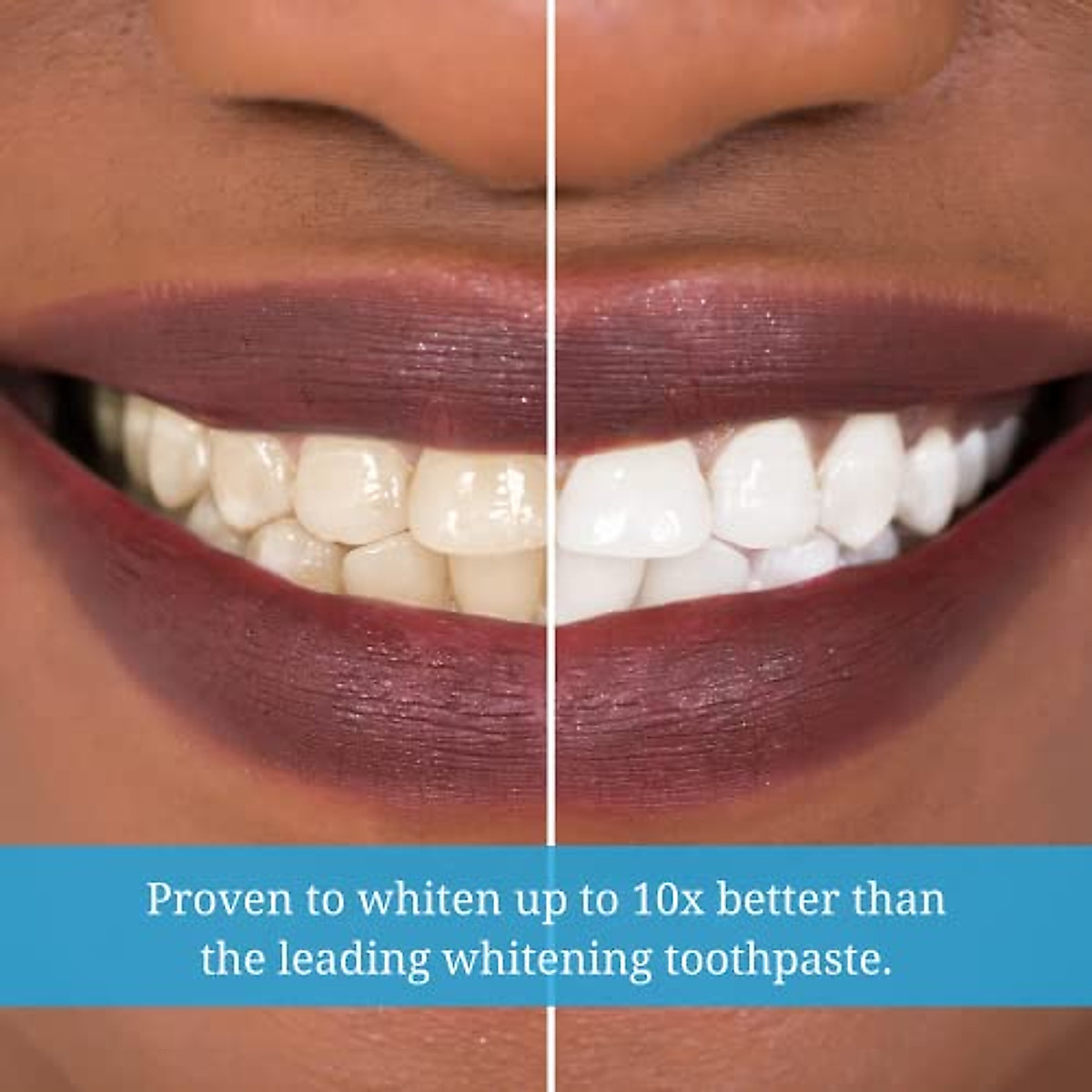 GO SMILE BLU Foaming Whitening Toothpaste for Blue-Light Toothbrushes, Light Activated Stain Removal & Enamel Whitening Formula to Freshen Breath & Clean Teeth Without Sensitivity, Mint Flavor 2.3 oz