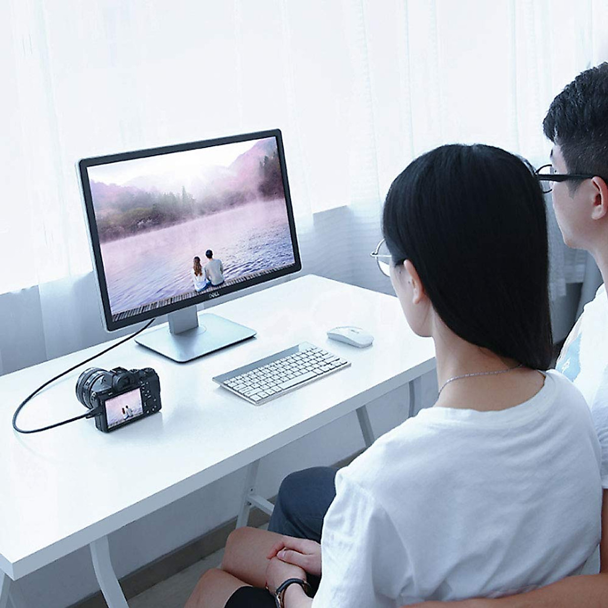 Camera EOS Micro HDMI Cable for Canon PowerShot G7X Mark III, G9 X, G9X Mark II, N100 Digita Camera HDMI Cable Canon EOS M50 M5 M6 M100 M200