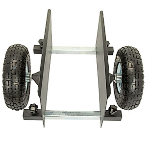 Extreme Max 5001.6409 Panel Moving Dolly with Pneumatic Wheels for Indoor & Outdoor Use