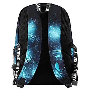 WANHONGYUE Anime Sword Art Online SAO 3D Printed Backpack School Bag Boys Girls Student Laptop Rucksack Casual Daypack Bookbag 1157/9