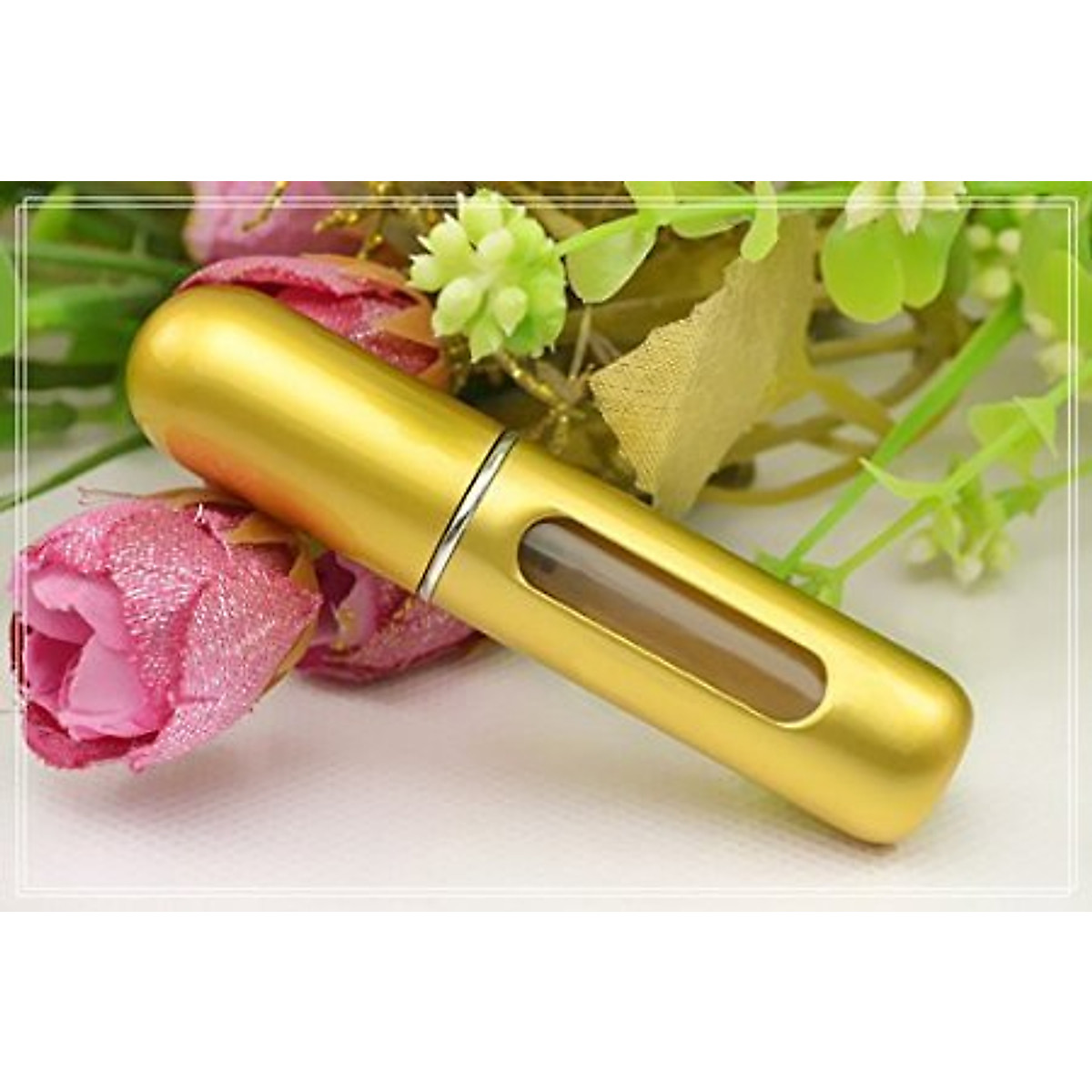 Topseller 5ml Portable Mini Refillable Perfume Atomizer Bottle for Travel Spray Scent Pump Case Multicolor - 8 Pack