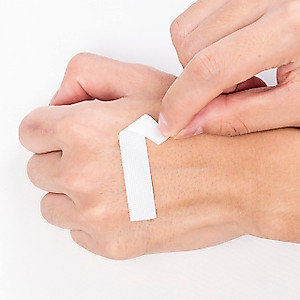 i-Laesh Lash Tape for Eyelash Extensions- Lash Extension Tape for Sensitive Skin - PE Microporous Breathable Fabric Tape - 6 Rolls - 1/2'' x 10 Yards/roll - White