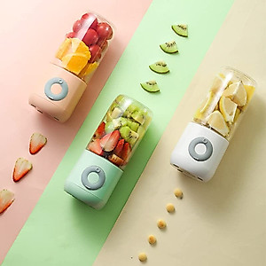 TANACC Portable Juice Blender Mini Mixer Hand Portable Blender Kitchen Electric Juicer Press Machin Lemon Squeezer Fruit Juicer Milkshake Manual Juicer