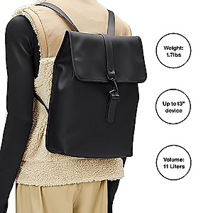 RAINS Rucksack - Black