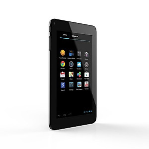 Coby 7-Inch Android 4.0 8 GB Internet Tablet 16:9 Capacitive Multi-Touch Widescreen with Built-in Camera, Black MID7065-8
