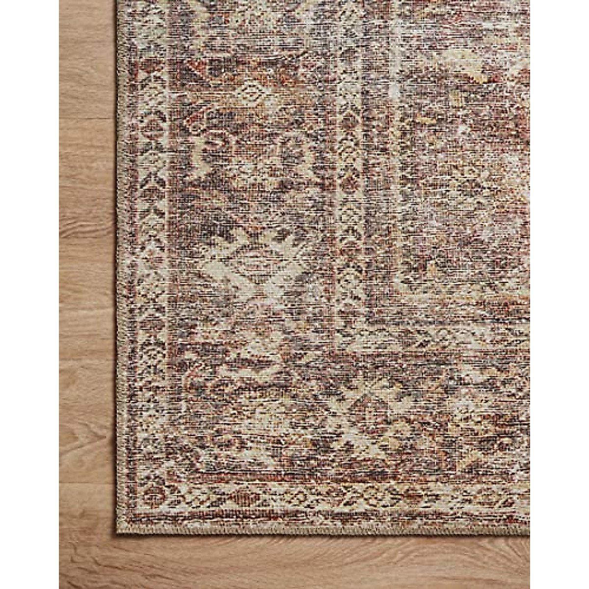 Loloi Amber Lewis x Georgie Bordeaux/Antique 5'-0" x 7'-6" Area Rug