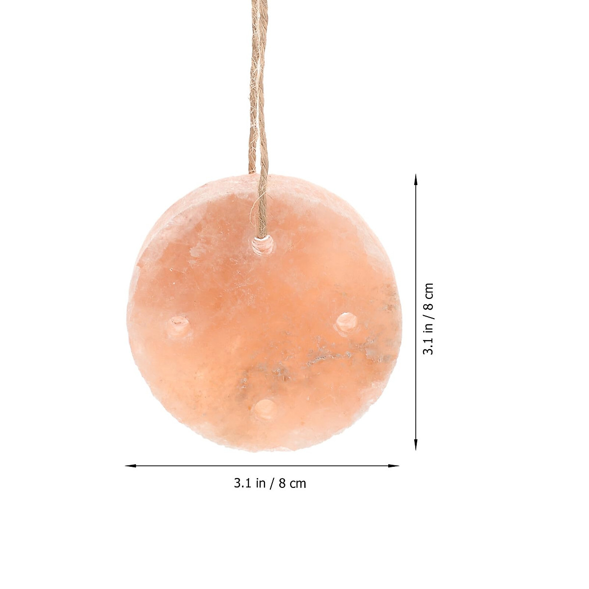 POPETPOP Salt Licks Small Animals Salt Blocks Rabbit Mineral Salt Licks with Rope Hamster Teeth Grinding Stones Natural Bunny Chew Treat Toys for Rats Guinea Pig Ferrets