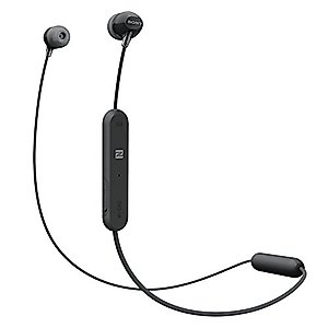 Sony WI-C300 Wireless In-Ear Headphones, Black (WIC300/B)