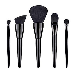 Mens Wet Hair Brush Tools Foundation Eyeshadow Makeup Brush Cosmetic Sets Wooden 5PCS Eyebrow Brush Brush The Good Place Merchandise