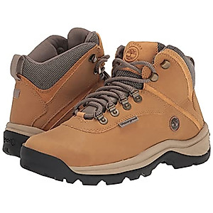 Timberland Women's White Ledge Mid Ankle Hiking Boot, Wheat Full-Grain, 7.5