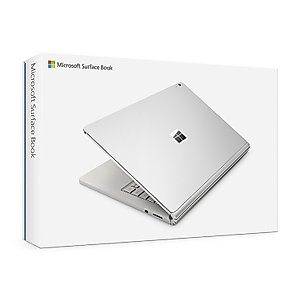 Microsoft 13.5in Intel Core i7-6600U Dual-Core Processor 2.60GHz 8GB RAM 256GB SSD Surface 2-in-1 Notebook- FGK-00001 (Renewed)