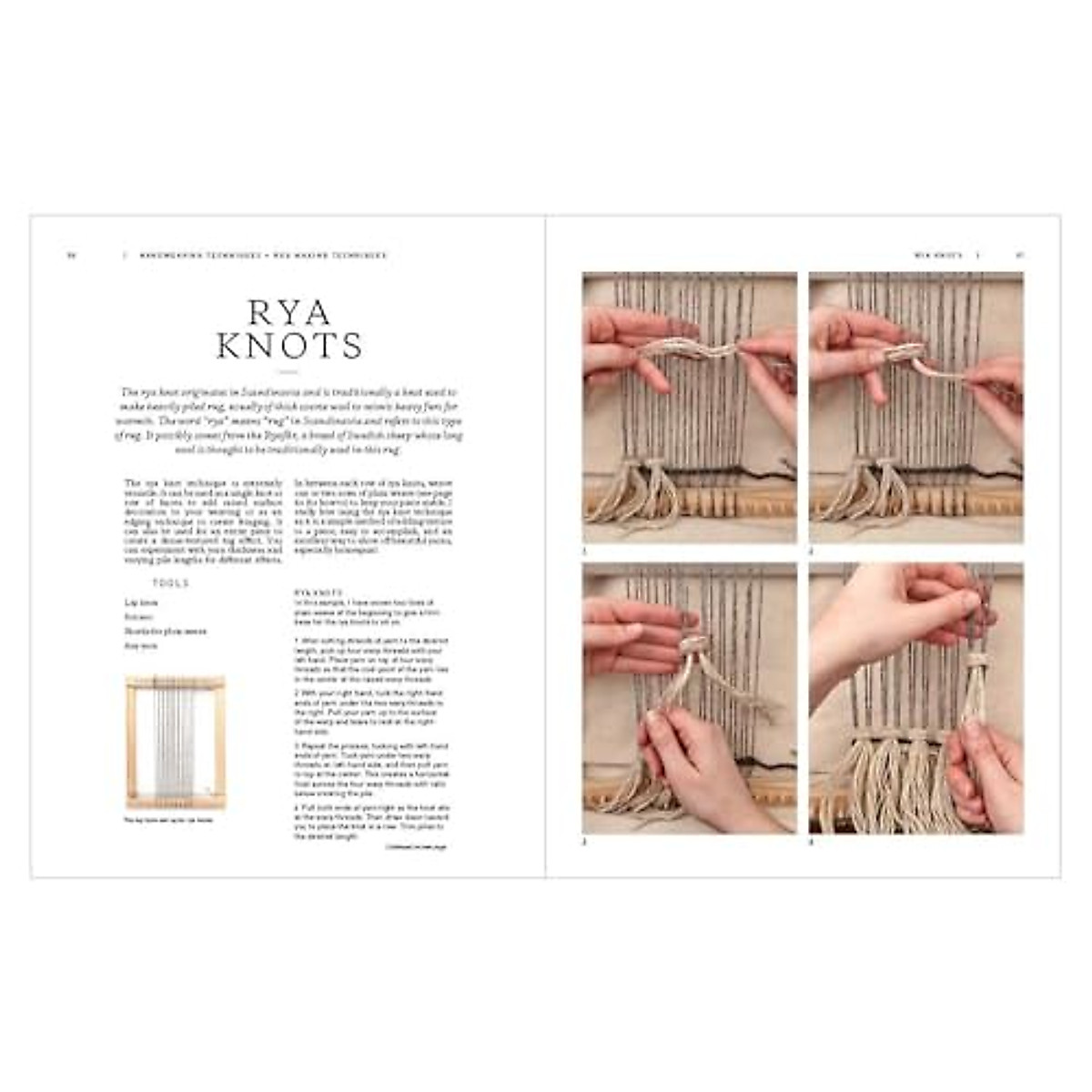 Weaving on a Little Loom: Techniques, Patterns, and Projects for Beginners