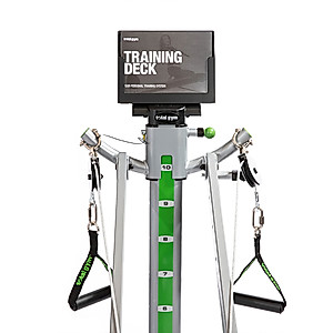 Total Gym APEX G5 Home Gym with Compact Design, Full Body Workout System for Home Fitness with 10 Levels of Resistance and Attachments, Black