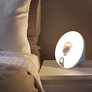 UYICOO Motion Sensor Night Light for Kids, Magnetic Adjustable Brightness Under Cabinet Lighting, 3000K USB Cordless Rechargeable Battery Lights Indoor for Hallway, Closet, Stair, Cabinet