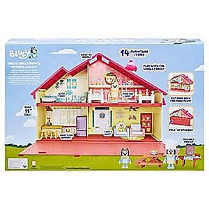 Bluey Mega Bundle Home, BBQ Playset, and 4 Figures | Amazon Exclusive