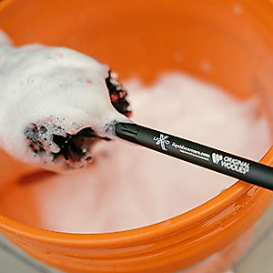 Liquid X Original Wheel Woolies Brushes 3 Piece Kit - Includes Angled Caliper Spoke Brush - USA Made - Black - New & Improved