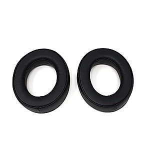 Zotech Replacement Leather Ear Cushions Ear Pad Covers for Corsair HS50 Pro HS60 HS70 Headphone (Black)
