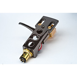 Titanium plated Headshell, mount, cartridge and stylus, needle for Technics SL 1000, SL 1100, SL 1200, SL 1210, SL 1300, SL 1301, SL 1310, SL 1350, SL 1400, SL 1401, SL 1410, MADE IN ENGLAND