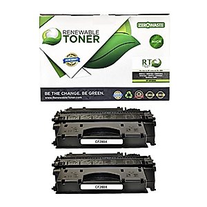 Renewable Toner Compatible MICR Toner Cartridge High Yield Replacement for HP CF280X 80X for HP LaserJet Pro 400 M401 M425 (2-Pack)