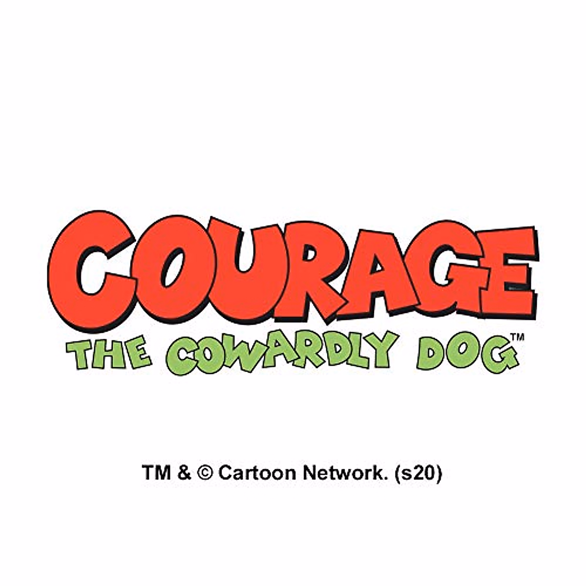 Courage the Cowardly Dog Running Scared Stainless Steel Tumbler 20 oz Coffee Travel Mug/Cup, Vacuum Insulated & Double Wall with Leakproof Sliding Lid | Great for Hot Drinks and Cold Beverages