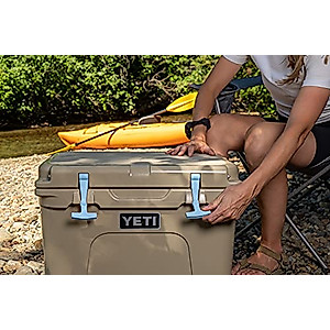 Gorilla Gear Replacement Latches (2-Pack) Compatible with Yeti Tundra Yeti Roadie & Other Hard Coolers - Custom Made Yeti Accessories - Large Durable Easy to Install on Yeti Latches (Carolina Blue)