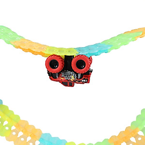 BoomCaCa Tracks Truck Replacement Only, Light Up Magic Cars for Tracks Compatible with Glow in The Dark (Red Truck)