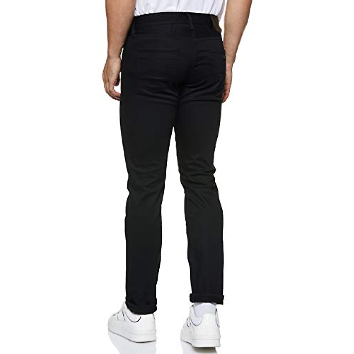 A|X ARMANI EXCHANGE Men's Straight Fit Denim Jeans, Black, 30