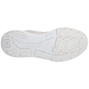 Under Armour Women's Charged Rogue 3 Knit, (102) White/Gray Mist/Iridescent, 8.5, US