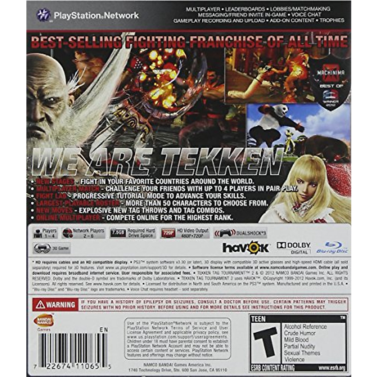 Tekken Tag Tournament 2 PS3